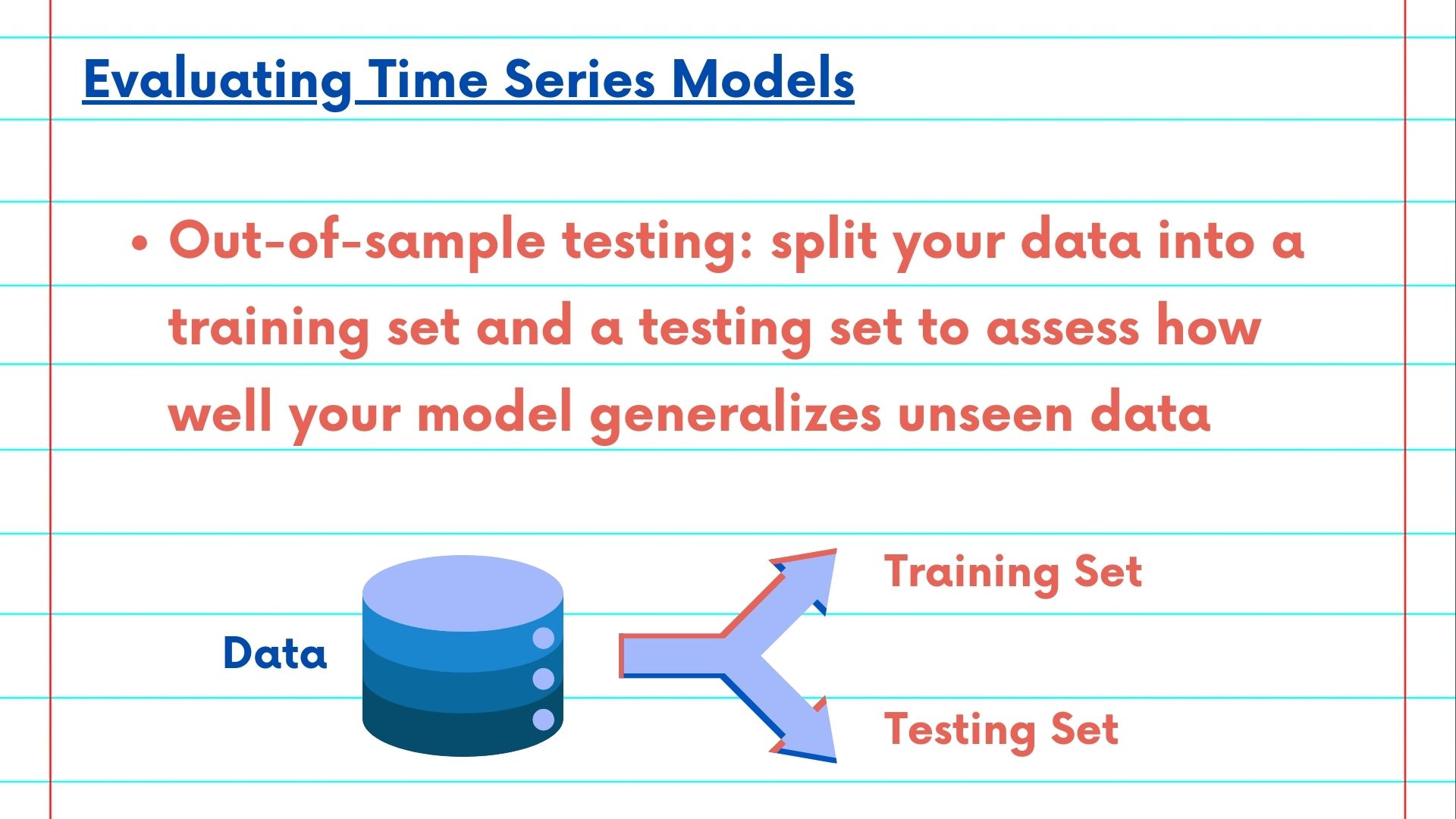 NSDC Data Science Flashcards - Time Series #6 - How Do You Evaluate ...
