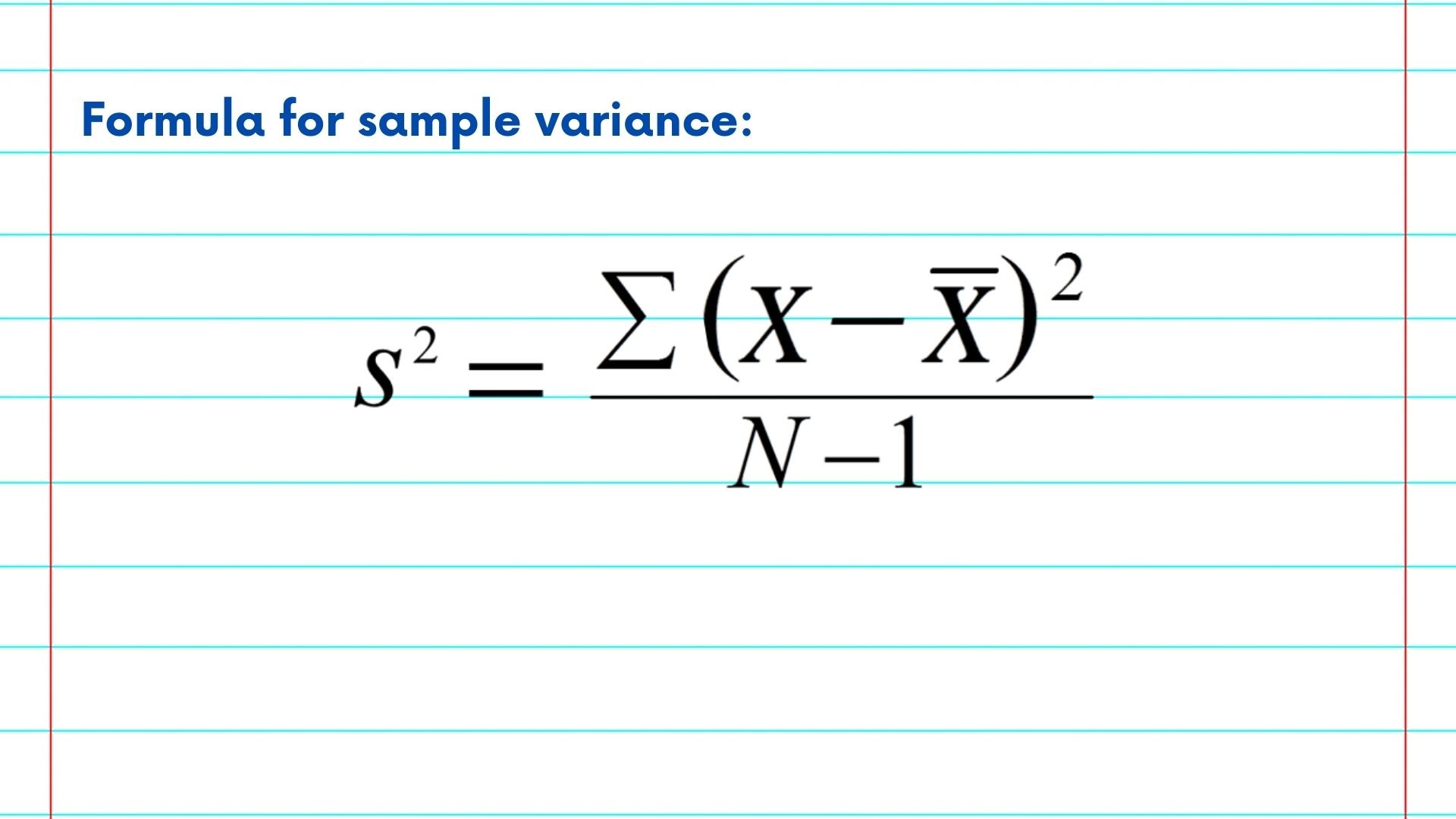 NSDC Data Science Flashcards – Descriptive Statistics #3 - Solving for ...