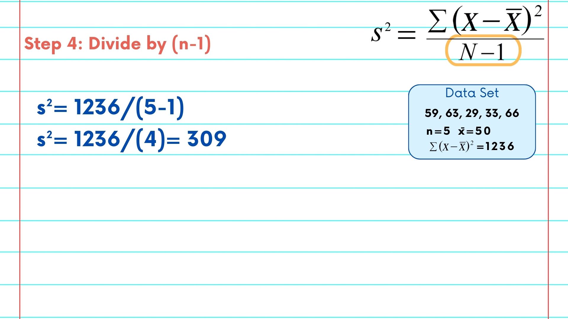 NSDC Data Science Flashcards – Descriptive Statistics #3 - Solving for ...